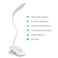 China 1000mAh LED Desk Lamp 2.2W Touch Control Desk Lamp For Reading for sale