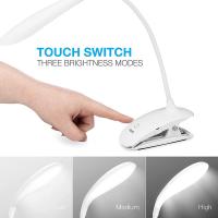 China 1000mAh LED Desk Lamp 2.2W Touch Control Desk Lamp For Reading for sale