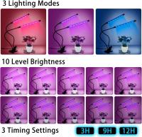 China 5730SMD Red Blue LED Growth Lamp With Timer Adjustable Gooseneck for sale