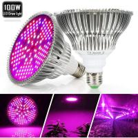 China E27 100w Led Grow Light Full Spectrum Lamp Bulb For Veg Flower for sale