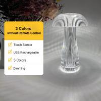China LED Mushroom Night Lights 16 Color 1200mAh Jellyfish Night Light for sale