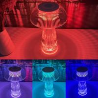 China LED Mushroom Night Lights 16 Color 1200mAh Jellyfish Night Light for sale