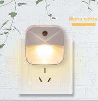 China Plug Into 50Hz Smart LED Night Light Automatically Turn Night Lamp For Bedroom Wall for sale