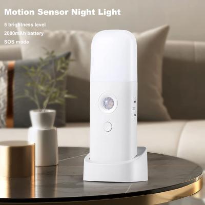 China 1.2W 5V Emergency Led Night Light Portable Rechargeable Night Lamp for sale