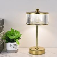 China E27 RGB Acrylic LED Desk Lamp 100v Round Coloured Glass Table Lamps for sale