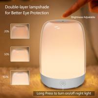 China 1.2W DC5V Rechargeable Nursery Night Light With Dimmable RGB for sale