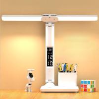 China 6500k 3200mah 7W Calendar LED Desk Lamp With Pen Stand for sale