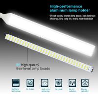 China PS 64cm Flexible Gooseneck Long Arm Table Lamp Large Dimmable Clip On Lamp for sale