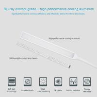 China PS 64cm Flexible Gooseneck Long Arm Table Lamp Large Dimmable Clip On Lamp for sale
