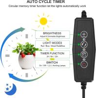 China Flexible Goose Neck 30w Grow Light Indoor With Auto Timer for sale