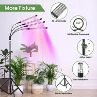 China DC5V  LED Growth Lamp Tripod Standing Grow Lights For Seedlings for sale