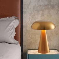 China Contemporary Luxury USB Cafe Mushroom Table Lamp For Bedroom for sale
