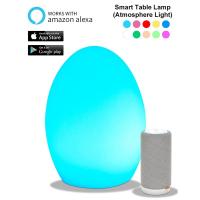 China LLDPE Ambient Night Light Colorful RGBW Wifi Bedside Lamp For Kids Gifts for sale