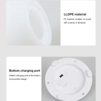 China LLDPE Ambient Night Light Colorful RGBW Wifi Bedside Lamp For Kids Gifts for sale