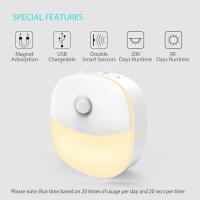 China 0.8W Warm White Smart LED Night Light With Adjustable Brightness for sale