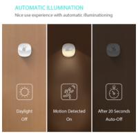China 0.8W Warm White Smart LED Night Light With Adjustable Brightness for sale