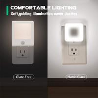 China 2 Pack DC6V PIR Adjustable Smart Sensor Night Light For Garage Utility Room for sale