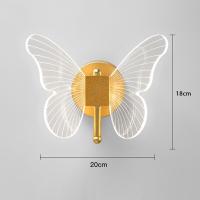 China Acrylic LED Wall Lamp , Decorative Indoor  Lighting For Bedroom Living Room for sale