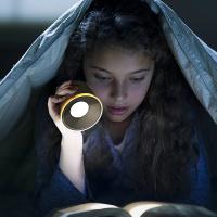 China RGB Reading Rechargeable Bedside Lamp , Wireless Magnetic Wall Light With Remote for sale