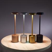 China TPYE C Charging Modern Theme Metal Touch Table Lamp For Bar Bedside for sale