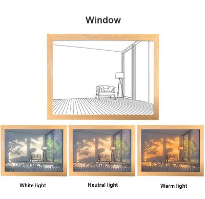 China Ins Style As Gift Bedside Night Lights Dimmable LED Desk Decorative Light Painting For House Home for sale