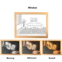 China Ins Style As Gift Bedside Night Lights Dimmable LED Desk Decorative Light Painting For House Home for sale