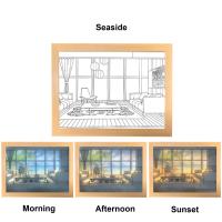 China Ins Style As Gift Bedside Night Lights Dimmable LED Desk Decorative Light Painting For House Home for sale