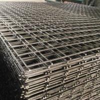 China Hot Dipped Galvanized Rebar Mesh 100x100mm Ribbed Steel for Concrete Slab Reinforcement for sale