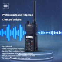 China AP580 Digital Two-Way Radio 4W Output 5KM Range 128 Channels VHF/UHF 400-470MHz IPX5 Water Resistant for sale