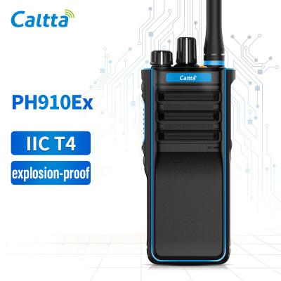 China Caltta PH910EX IIC Explosion Proof Digital Two Way Radio 32 Channel 400-470MHz IP68 Handheld Walkie Talkie for sale