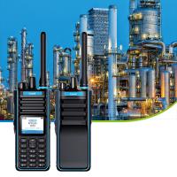 China Caltta PH910EX IIC Explosion Proof Digital Two Way Radio 32 Channel 400-470MHz IP68 Handheld Walkie Talkie for sale