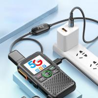 China Binqi BQ-V5 5G POC Walkie Talkie 6800mAh Battery 5000km GPS Long Range Two Way Radio for sale