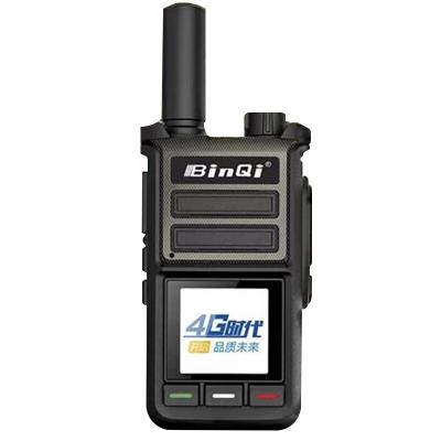 China Binqi BQ-Y66 4G POC Walkie Talkie 5000km Range Professional Handheld Black for sale