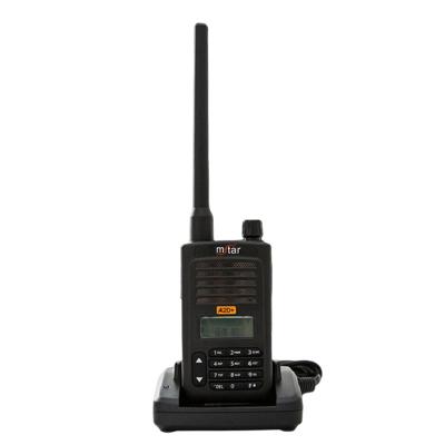 China Digital Two Way Radio A2D+ Hybrid Scanning Portable Digital Analog Automatic Switching Mode Encrypted Communication for sale