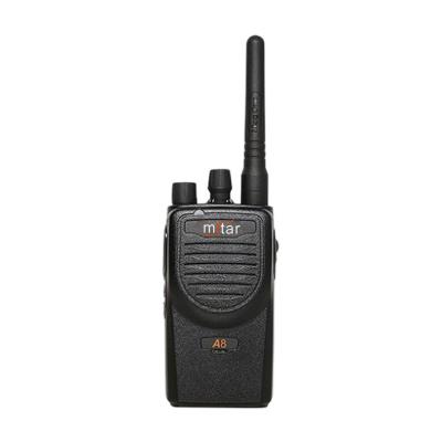 China Digital Two Way Radio A8 VHF 150-174MHz 5W Portable Handheld Ham CB Transceiver Walkie Talkie for sale
