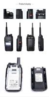 China MSTAR M-UV3 8W VHF UHF Two-Way Radio with 128 Channels and 1800mAh Battery for Long Range Security Communication for sale