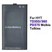 China Rechargeable Li-ion Battery 2000mAh 4.2V for HYT TD350 TD360 PD375 PD355 PD362 PD365 Radios for sale