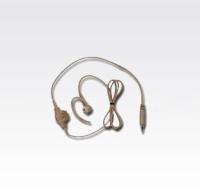 China BDN6666 1-Wire Monitor Headphones with Volume Control - Light Brown Color, 3.5mm Jack for sale