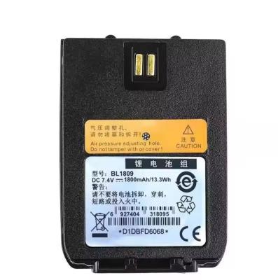 China Hytera BL1809 Replacement Battery 7.4V 1400mAh Li-ion Rechargeable for X1p X1e Z1p Two Way Radio for sale