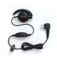 China MAG ONE PMLN6531 Commercial Over-the-Ear Receiver with In-line Microphone, PTT/VOX Switch and Omni-directional Audio for sale