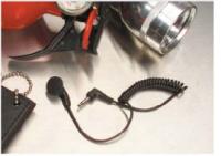 China AARLN4885 Receive-Only Covered Earbuds with FM Safety Certification and Coiled Cord for Industrial Communication for sale