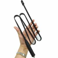 China Abbree CS Tactical SMA-Female Dual Band Foldable Antenna 144/430MHz in 33-108cm Lengths for sale