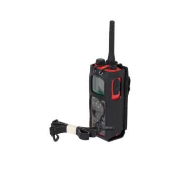 China Hytera LCY009 Intrinsically Safe Leather Carrying Case for PD795EX ATEX Two-Way Radio with Belt Strap for sale