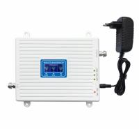 China GSM-DCS-3G Triband Mobile Network Repeater 900/1800/2100MHz 20dBm 2G 3G 4G Signal Booster for sale