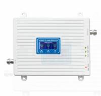 China GSM-DCS-3G Triband Mobile Network Repeater 900/1800/2100MHz 20dBm 2G 3G 4G Signal Booster for sale
