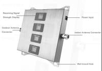China Quad Band 4G Mobile Network Signal Booster 850/900/1800/2100MHz with 20dBm Output Power for sale