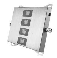 China Quad Band 4G Mobile Network Signal Booster 850/900/1800/2100MHz with 20dBm Output Power for sale