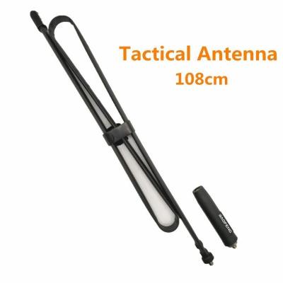 China SMA-Female Foldable Antenna 3dBi Gain for VHF/UHF 144/430MHz Baofeng Walkie Talkies - 33cm to 124cm Length Options for sale
