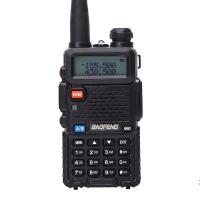 China Baofeng UV-5RX Tri-band 5W Handheld Ham Radio 128 Channel Long Range Walkie Talkie Black for sale