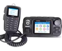 China TM-7700D LTE WCDMA GSM IP Network POC Dual Band Mobile Radio with GPS 153×78×45mm Vehicle Mounted for sale